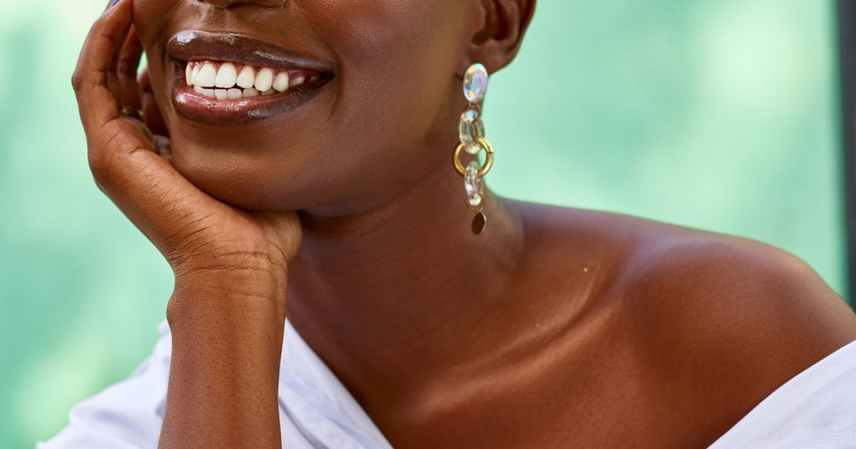 We got ready with Allysyn Audu and got a lesson in self confidence