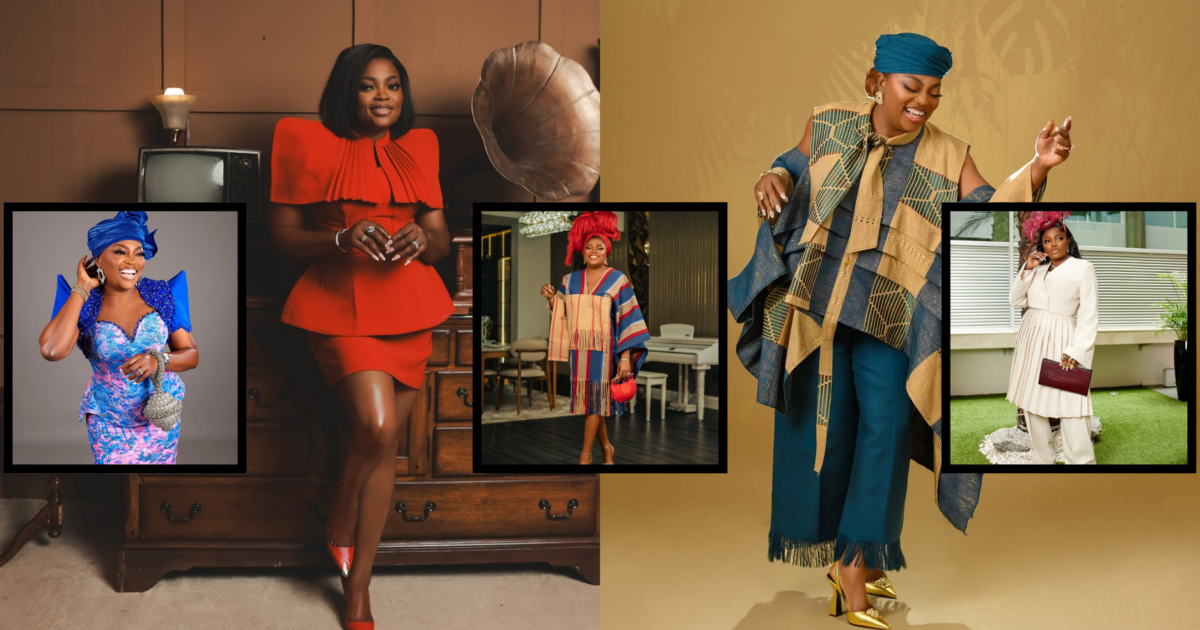 How to dress like Funke Akindele: confidence and timeless style - Marie ...