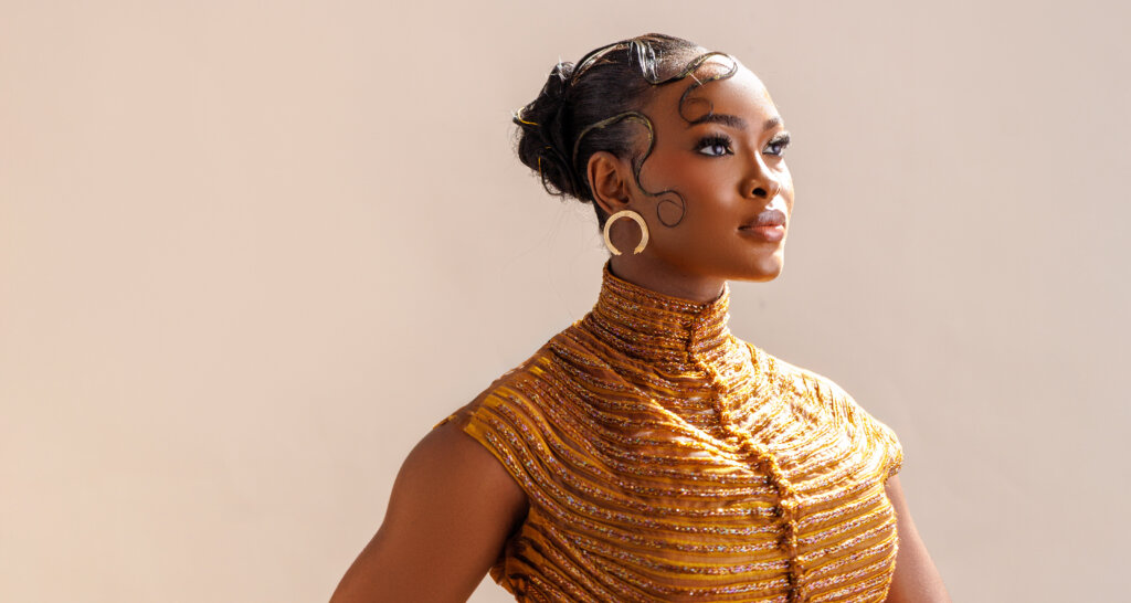 Inside Angel Anosike’s AMVCA debut look in Yemi Shoyemi - Marie Claire ...